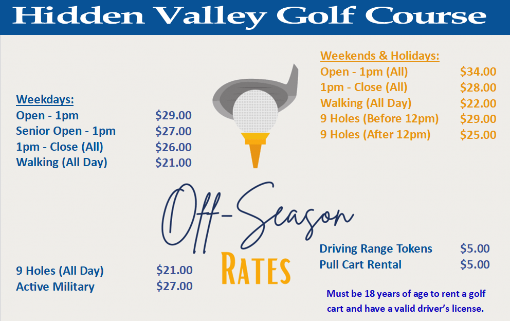 Home - Hidden Valley Golf Club